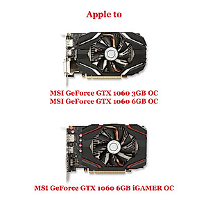 Cavabien 84mm MSI GTX 1060 ITX OC 6G GTX950 R7 360 2GD5 GTX1060 OC 3G Graphics Card Cooling Fan HA9015H12SF-Z 12V 0.45A 4000RPM
