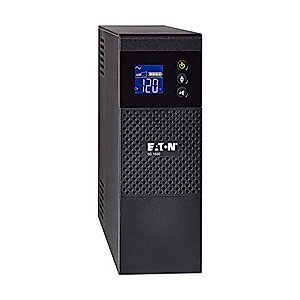 Eaton 5S1500LCD UPS Battery Backup & Surge Protector, 1500VA / 900W, AVR, LCD Display, Line Interactive