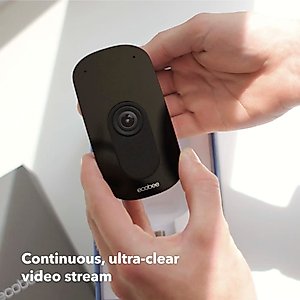 ecobee SmartCamera with Whole Home Sensors Bundle with ecobee Smart Camera Indoor WiFi Security Camera, 2 Pack SmartSensor for Doors & Windows, and ecobee SmartSensor 2 Pack. Smart Home - Compatible with ecobee Smart Thermostats for Home, Wifi Contact Sen