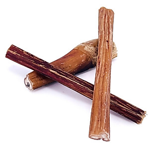 ValueBull Bully Sticks for Small Dogs, Thin 4-6 Inch, Varied Shapes, 50 Count - All Natural Dog Treats, 100% Beef Pizzles, Single Ingredient Rawhide Alternative