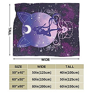 Somny Air Conditioner Blanket Cartoon Blanket Flannel Fleece Blanket Ultra Soft Lightweight Throw Blanket for Bed Couch Living Room 50''X40''
