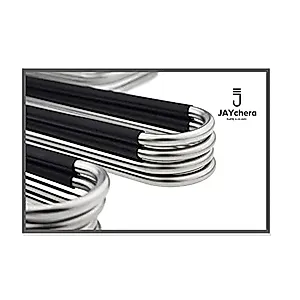 3 Packs Pants Hanger S-Shaped S-Type Space Saving Pants Non-Slip Hangers Trouser Hangers Stainless Steel Multi Layer Multifunctional Pant Hangers Closet Storage for Jeans Shirts for Scarfs Ties