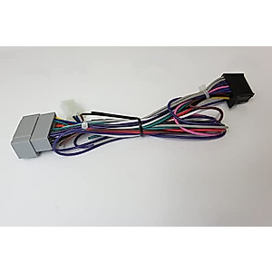 Pioneer Aftermarket Radio Install kit (Compatible with select 2002-2008 Jeep Chrysler and Dodge) - Direct Wiring Harness for Double Din Radio Stereo Compatible with wrangler ram - wiring harness dodge