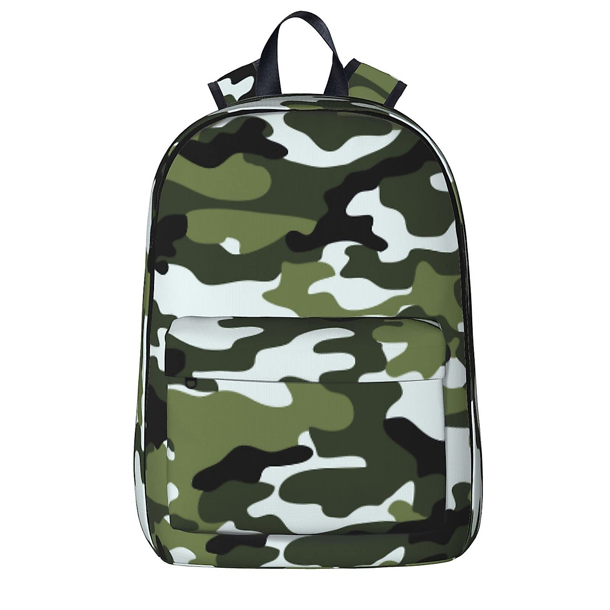 Affilleve Camouflage Casual School Backpack For Teen Girls Boys, Travel Hiking Shoulder Daypack Bag For Men Women