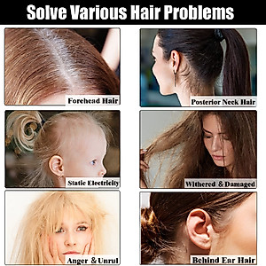 Rabetly Hair Finishing Stick 2 Pack, Small Broken Hair Cream, Naturally Refreshing Hair Gel and Wax for Women