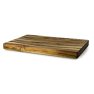 Architec Concave Acacia Carving Board, Gripperwood Collection with Non-slip Gripper Feet, 13 by 19-Inches