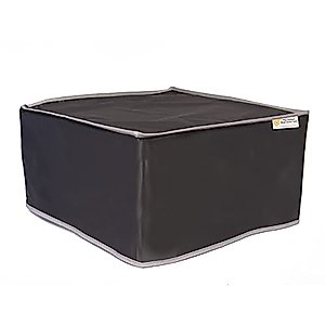 The Perfect Dust Cover, Black Vinyl Cover Compatible with Brother MFC-J1205W INKvestment Tank All-in-One Printer, Anti Static and Waterproof Dust Cover by The Perfect Dust Cover LLC