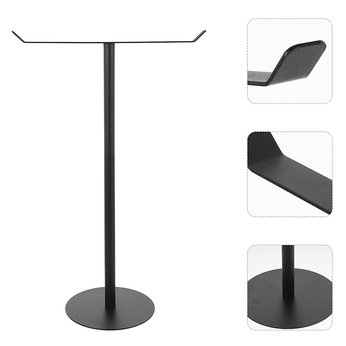 Cabilock T-Shaped Towel Rack Bathroom Hand Towel Holder Hand Towel Holder Stand with Heavy Base T-Shape Towel Rack Countertop - Bar for Bathroom Kitchen Countertop Towel Stand