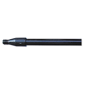 Boardwalk 636 Fiberglass Broom Handle, Nylon Plastic Threaded End, 1-Inch Dia. x 60-Inch Long, Black