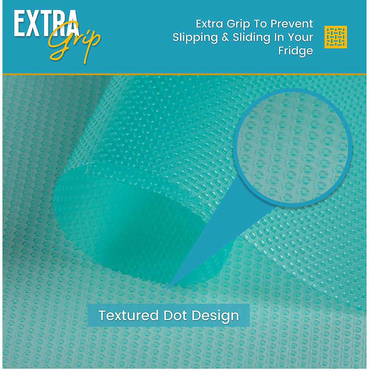 Refrigerator Liners for Shelves by Linda’s Essentials (8 Pack) - Refrigerator Shelf Liners for Glass Shelves Protects Against Spills - Multi-Use Shelf, Drawer and Fridge Liners - BPA Free