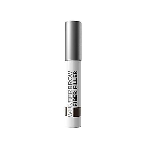 WUNDERBROW FIBER FILLER Makeup Eyebrow Powder Easy Eye Brow Shaper Long Lasting Transferproof, Brunette, 0.07 Ounce