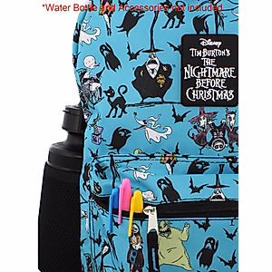 Disney Nightmare Before Christmas Kids 16 Inch School Backpack (One Size, Teal)