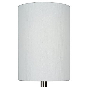 Catalina 22791-001 Coastal Tapered Clear Blue Glass Small Table Lamp with Brushed Nickel Accents, 14", Teal