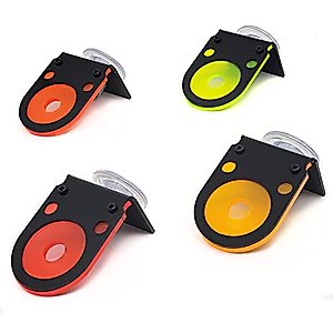 Coral Frag Rack Fluorescent Coral Brackets Holder Marine Reef Aquarium Spare Parts Cultivating Live Coral (Red Yellow Orange Green)