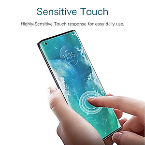 MP-MALL 3-Pack Screen Protector Designed for Motorola Moto Edge Plus, Motorala Edge+, Self Healing Flexible TPU Film HD Clear