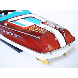 Riva AQUARAMA Wood Boat Model 21" (53 cm) Fully Assembled