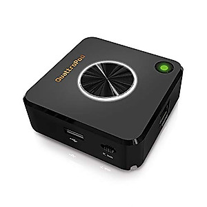 QuattroPod | 5G WiFi Wireless Presentation Facility HDMI Transmitter & Receiver for Streaming 4K from Laptop, PC, Smartphone to HDTV/Projector (2T1R) [2022 OTA Update]