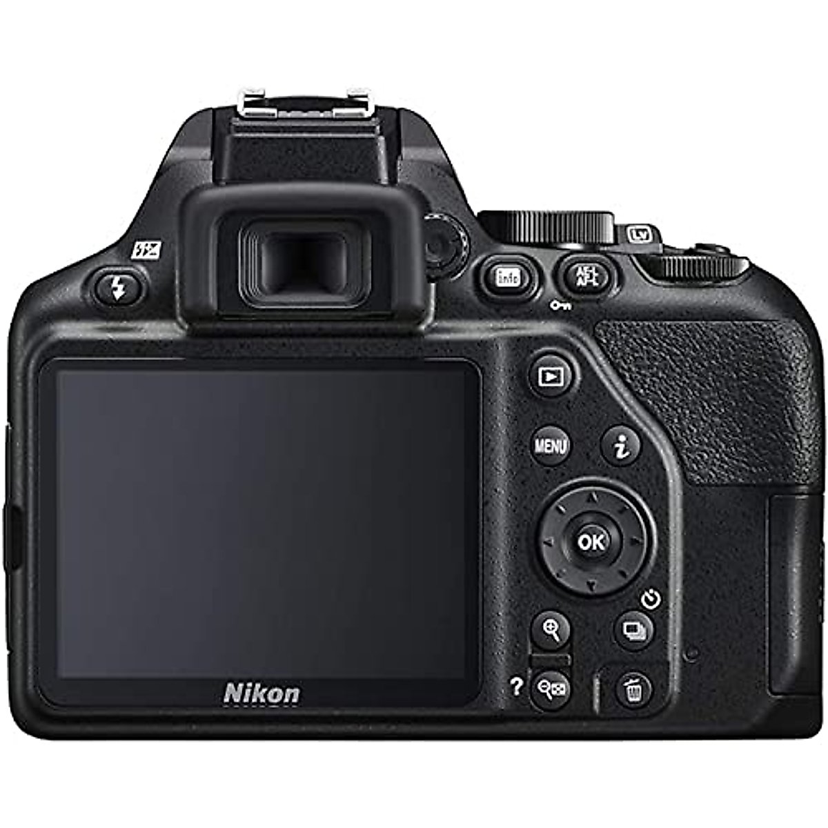 Nikon Intl D3500 DSLR Camera Bundle with 18-55mm VR Lens - Built-in Wi-Fi-24.2 MP CMOS Sensor -EXPEED 4 Image Processor and Full HD Videos - 32GB Memory(17pcs) (Renewed)
