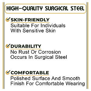 BIG GAUGES 2 Pairs Stainless Steel 16g Gauge 1.2mm Fake Plugs Black Anodized Piercing Jewelry Earring Lobe Screw Studs BG0671