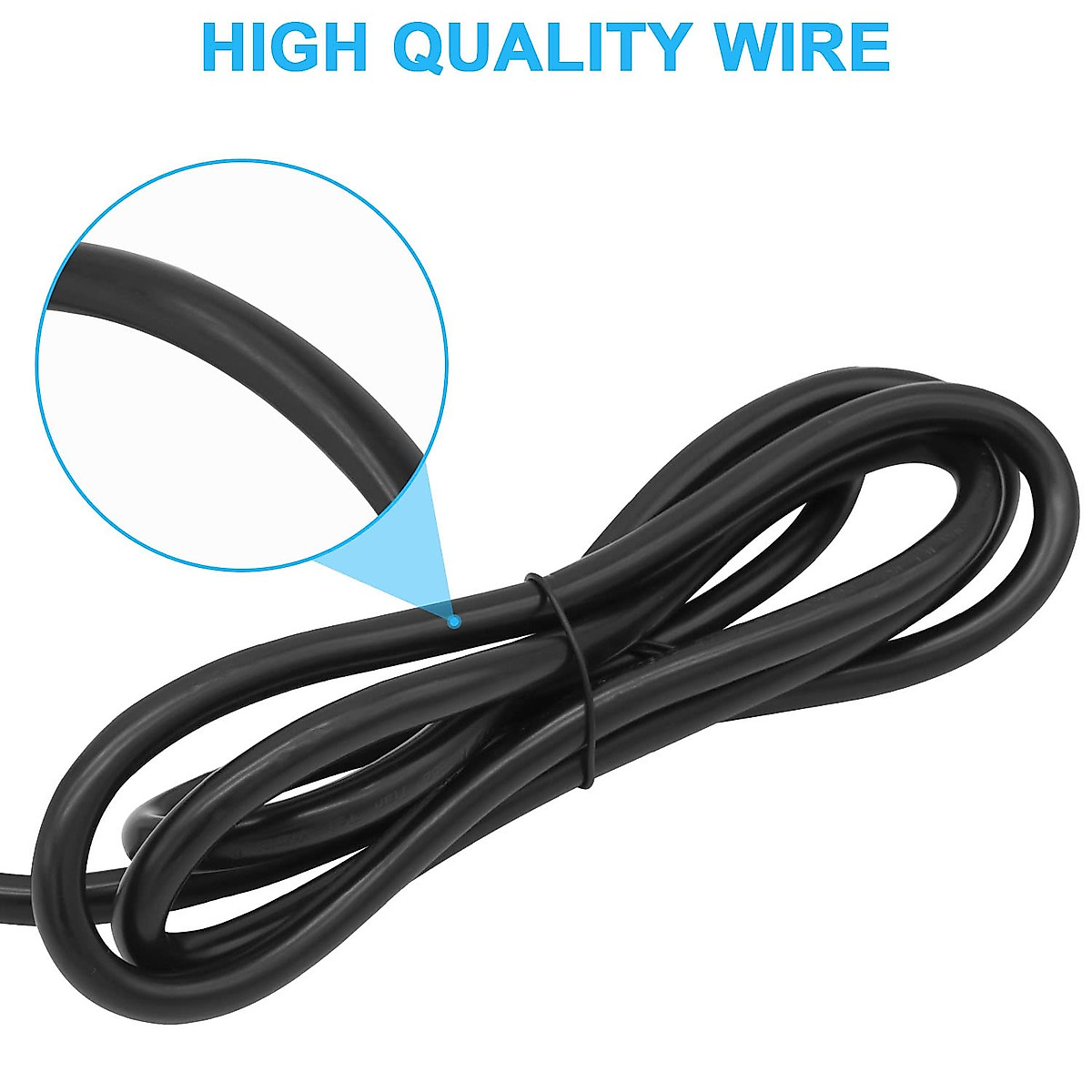 Adjustable Controller Thermostat Probe Cord for Masterbuilt MB20070210/MB25075517 Analog Electric Smokers, Fits Most of Outdoor Cooking Electric Smokers and Grills Heating Element