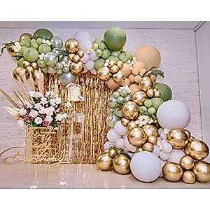 18 inch Gold Balloons 10 pcs for Party Chrome Metallic Balloons for Birthday Wedding Engagement Anniversary Christmas Festival Picnic or any Friends & Family Party Decorations