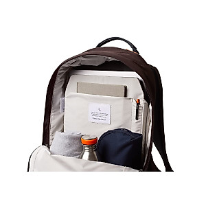 Bellroy Classic Backpack Premium (Leather Panels, Fits 15" Laptop) - Black Sand
