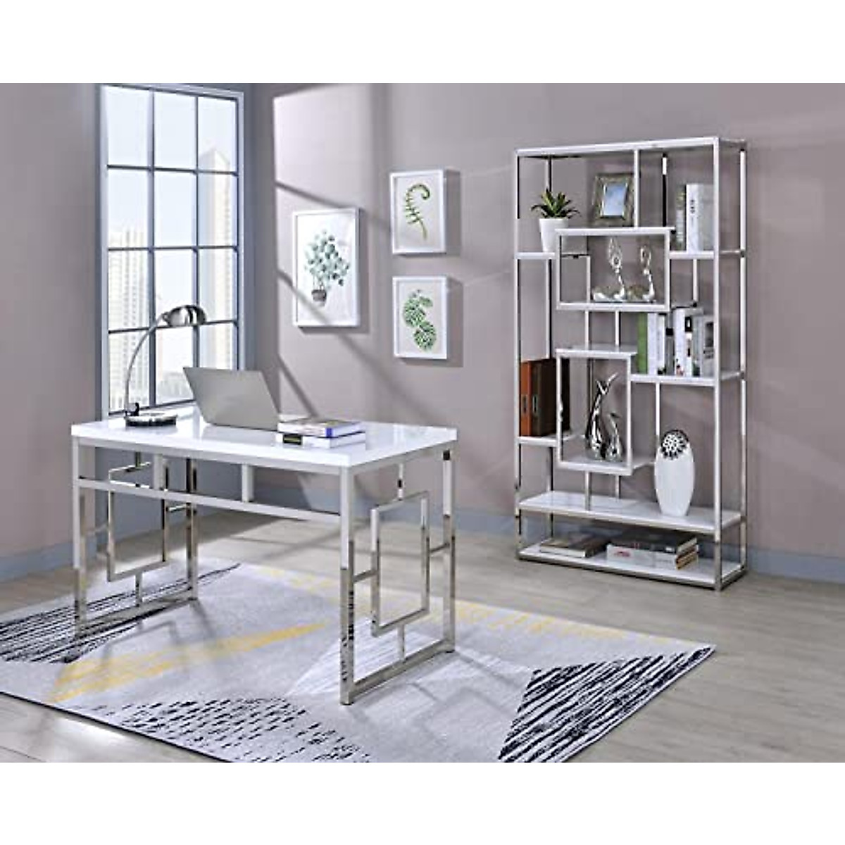 Steve Silver Company Alize Desk, White