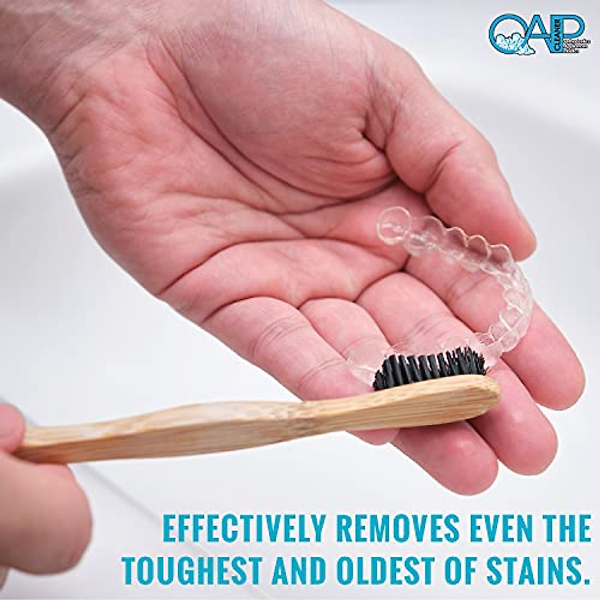 Orthodontic Cleaner by OAP Cleaner | Retainer Cleaner, Denture Cleaner, and Mouth Guard Cleaner | 60 Second Gel Cleanser | Paraben, Sulfate and Triclosan Free | 60 mL Bottle