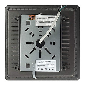 1000LED LED Canopy Lights, 45W (4 Pack), Ceiling Fixtures 5300LM Daylight 5000K, 175W HID/HPS Replacement, Waterproof IP65 Gas Station and Garage Light