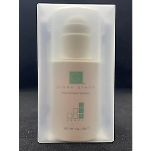 Green Cream Retinol, Level 9, High Potency, Airless Pump, 1 Ounce