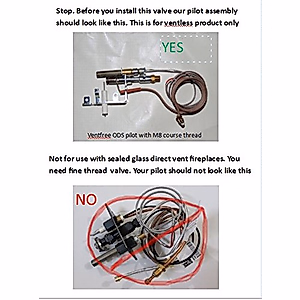 Monessen Ventfree Fireplace Propane Gas Millivolt Valve 14D0468 SIT 0820636
