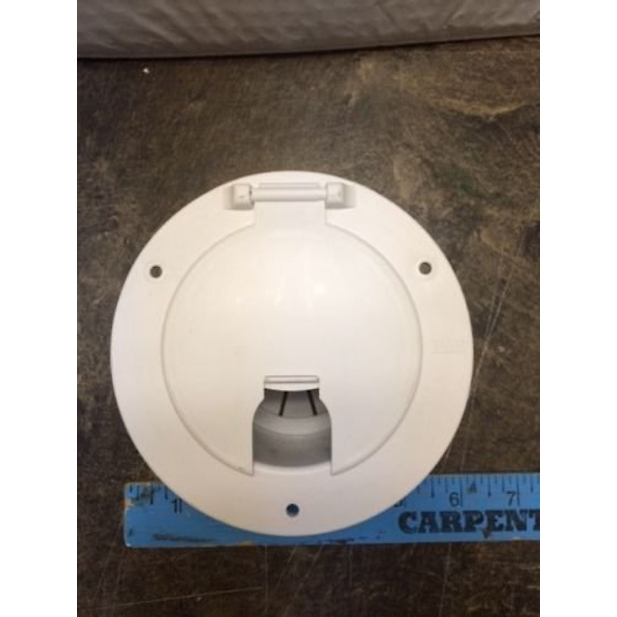 POWER CORD CABLE HATCH 30 or 50 AMP cord White RV Camper Motorhome