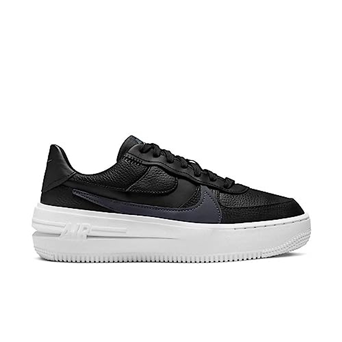 Nike Womens Air Force One Platform Sneakers, Black/Anthracite/White, 9.5