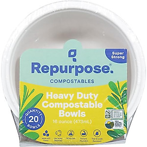Repurpose, Eco-Bigger Bowls 16 Ounce, 20 Count