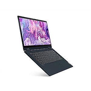 Lenovo IdeaPad Flex 5 14.0" FHD IPS Touchscreen 2-in-1 Convertible Laptop, AMD Ryzen 3 5300U Up to 3.80 GHz, 4GB DDR4 RAM, 512GB NVMe SSD, Fingerprint, WiFi, HDMI, USB-C, Win 10S, EAT 64GB SD Card