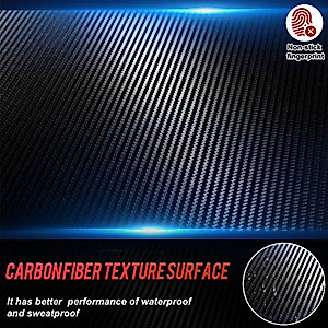 Gaming Desk Computer Desk Home Office Desk Extra Large Modern Ergonomic PC Carbon Fiber Writing Desk Table with Cup Holder Headphone Hook