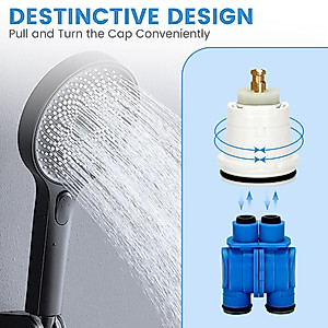 RP19804 Shower Cartridge Compatible with Delta Faucet 1300/1400 Series Tub and Shower Valves, RP19804 Cartridge Replacement Fits Select Monitor Valves 1993-2007 (1 PCS)