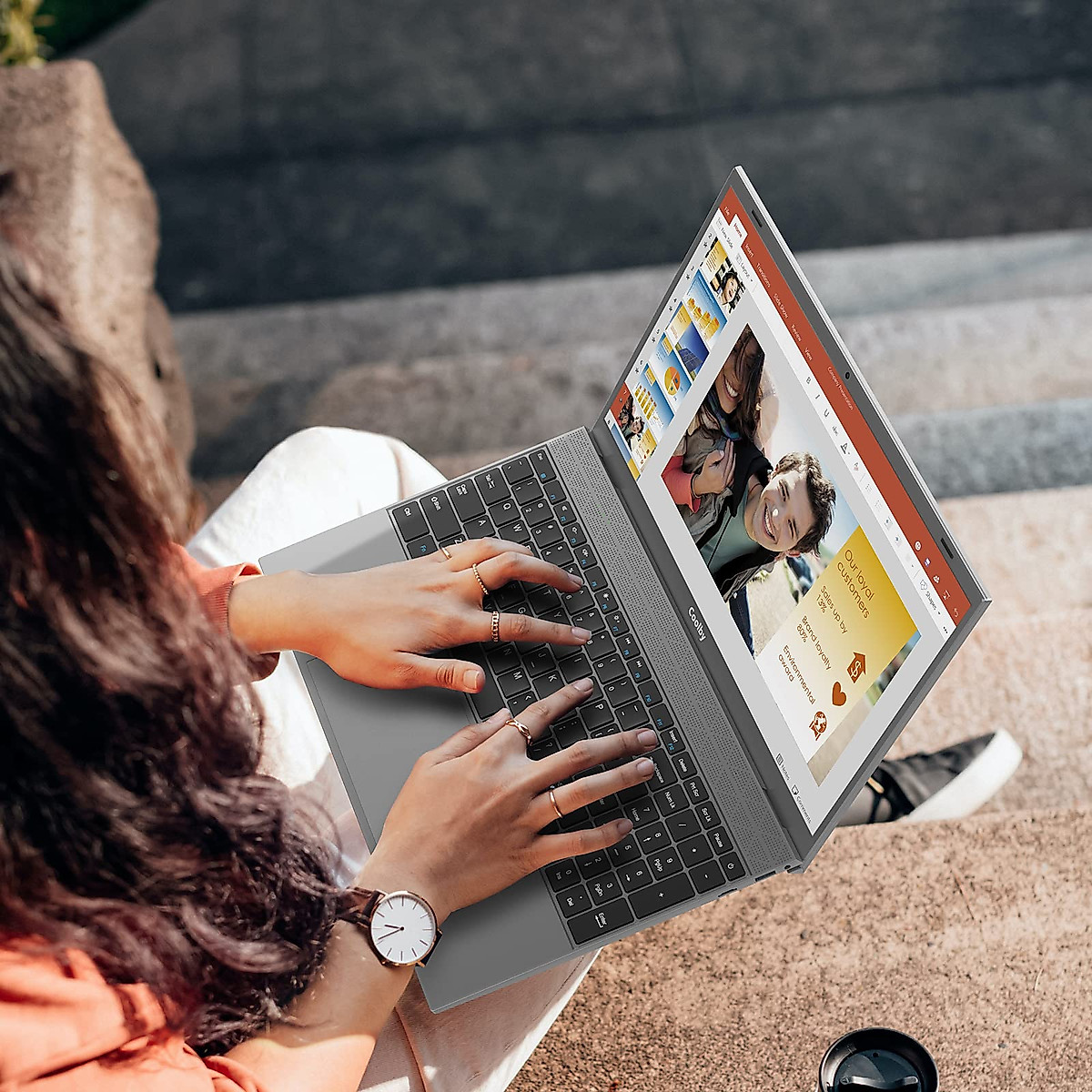 Coolby 2023 Windows 11 Laptop, 15.6 inch 1920x1080 IPS Display, 12GB DDR4 RAM / 256GB SSD Laptop Computers, Intel J4125 Quad-Core Processor Notebook PC, Support 2.4G/5G Hz WiFi, BT, Full Size Keyboard