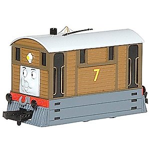 Bachmann Trains Thomas And Friends - Toby The Tram Engine With Moving Eyes, Black, 0.5 Liters