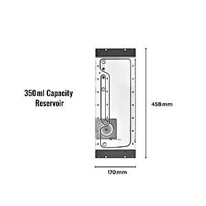 Thermaltake Pacific Core P6 DP-D5 Plus Distro-Plate with Pump Combo, specifically Designed for The Core P6 Chassis, 350ml Capacity, CL-W344-PL00SW-A ,Black