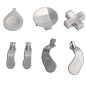 01 02 015 Controller Thumbsticks Replacement, Game Controller Button Set Detachable Different Heights Smoothly Like Floatable for ELITE Series 2