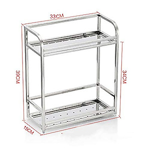 ZSQAI Kitchen shelf-Kitchen Wall Pot Rack Decorative Wall Mounted Storage Rack — Multi-Purpose Shelf Organizer Great for Kitchen Cookware, Utensils