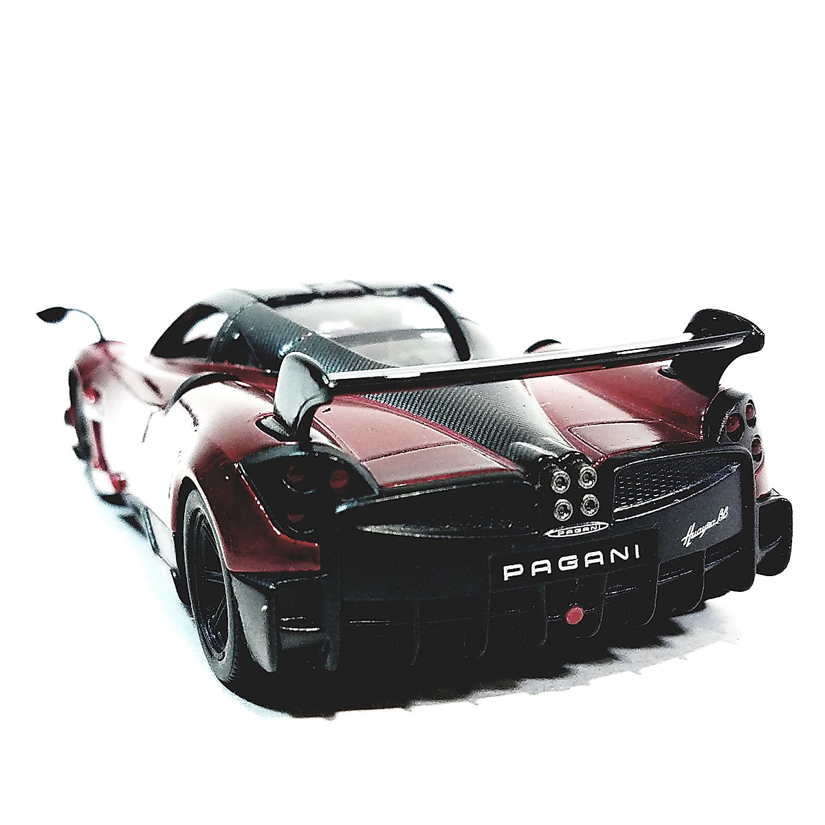 KiNSMART 2016 Pagani Huayra BC Red 5" 1:38 Scale Die Cast Metal Model Toy Car w/Pullback Action
