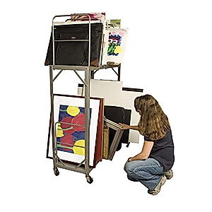 Creative Mark The Original Space Rover - for Storing & Organizing Canvases, Panels, Artwork, Framed & Unframed Art, Boards, Pads, Large Portfolio Cases, Steel Construction