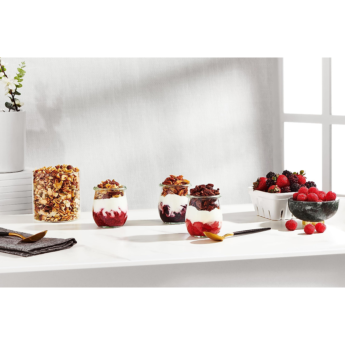 NuTrail Nut Granola Cereal, Blueberry Cinnamon, No Sugar Added, Keto, Low Carb, Gluten Free, Grain Free, Healthy Breakfast 8 oz. 1 Count