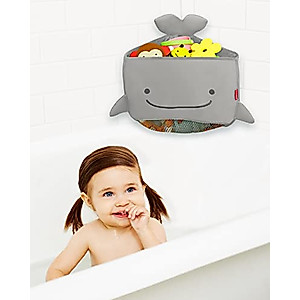 Skip Hop Bath Toy Storage, Moby Corner Hang Toy Organizer, Grey