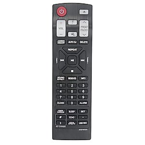 WINFLIK New AKB74955331 Remote Control Compatible with LG Mini Hi-Fi System CJ65 CJS65F CJ45 CJS45F FH6 CJ98 NJ98F CJS98F OJ98