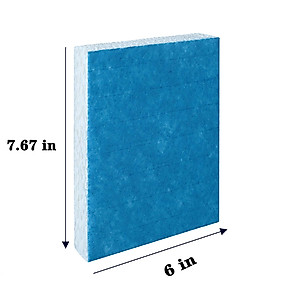 Lxiyu Humidifier Replacement Filters Compatible with Honeywell HFT600 HEV615 HEV615B HEV615W HEV620 HEV620B HEV620W HEV-615 HEV-615B HEV-615W HEV-620 HEV-620B HEV-620W -4 Pack