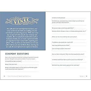 The Little Book of Wedding Checklists: All the Lists and Tips You Need to Plan the Big Day