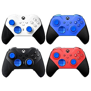 13 in 1 Magnetic Thumbsticks Analog Sticks Replacement Joystick Parts Repair Accessories Kit Component Set with 4 Paddles, 2 D-Pads, 1 Tool for Xbox Elite Series 2 and Core Controller